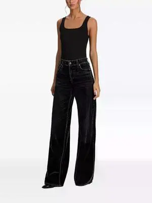 Alice + Olivia Amazing Low-rise Baggy Jeans