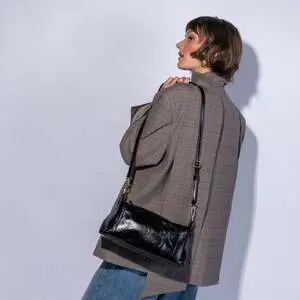 Hobo Darcy Shoulder Bag - Black