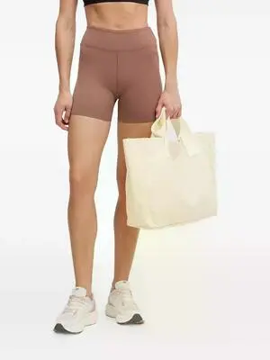 EA7 Logo-print High-waisted Shorts