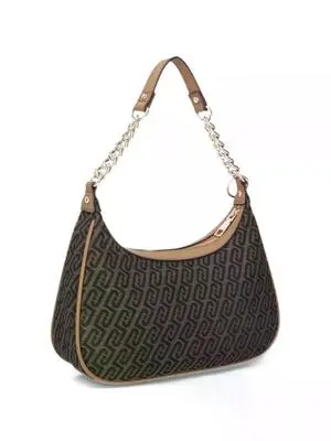 Liu Jo Monogram-print Logo-charm Shoulder Bag
