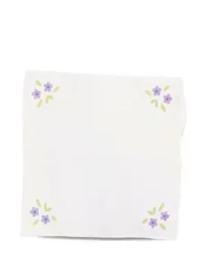 BAMBAH Rosalie Napkin - White