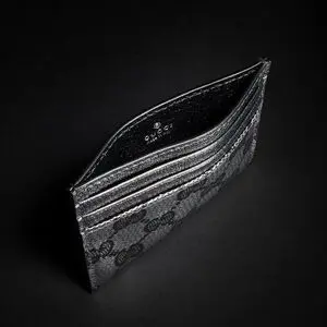Gucci Card Case Original Gg Fabric