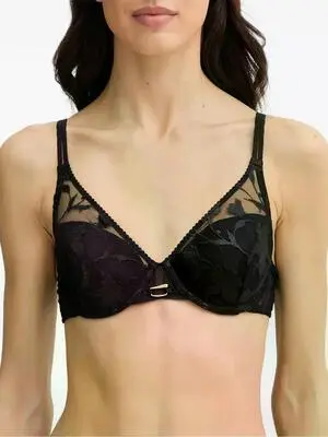 Chantelle Idyll Embroidered Lace-trim Bra