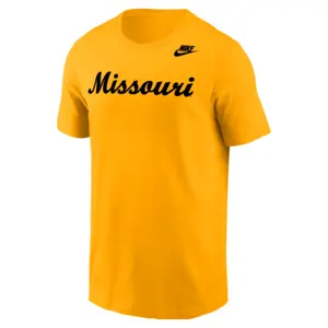Nike Missouri Tigers Football T-shirt - Yellow