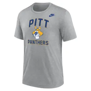 Nike Pittsburgh Panthers Football Tri-blend T-shirt - Grey