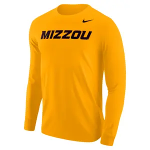 Nike Missouri Tigers Football Long-sleeve T-shirt - Yellow