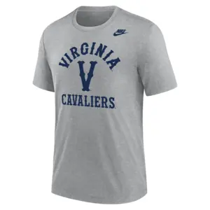 Nike Virginia Cavaliers Football Tri-blend T-shirt - Grey