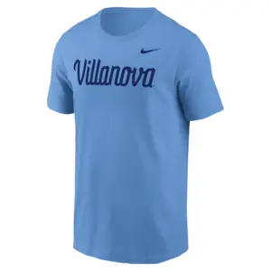 Nike Villanova Wildcats Football T-shirt - Blue