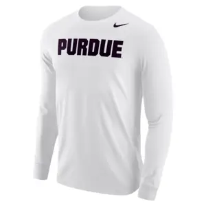 Nike Purdue Boilermakers Football Long-sleeve T-shirt - White