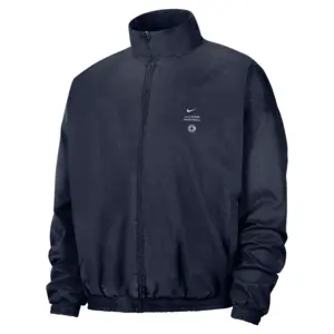 Nike La Clippers Standard Issue Dri-fit Basketball Woven Jacket - Blue