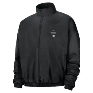 Nike Orlando Magic Standard Issue Dri-fit Basketball Woven Jacket - Black