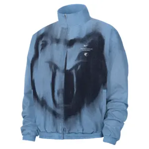 Nike Memphis Grizzlies Standard Issue Basketball Woven Jacket - Blue