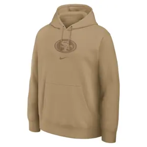 Nike San Francisco 49ers Washed Club Nfl Pullover Hoodie - Brown
