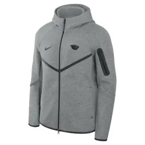 Nike Oregon State Beavers Tech Basketball Fleece Full-zip Hoodie - Grey