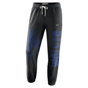 Nike Minnesota Timberwolves Standard Issue Therma-fit Fleece Basketball Pants - Black