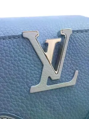 LOUIS VUITTON 2019 Taurillon Studded Capucines Bb Satchel