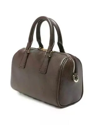 Furla Logo-plaque Leather Tote Bag