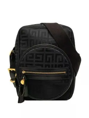 Givenchy 1990-2010 4g Canvas Crossbody Bag - Black