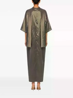 TANIA ORELLANA Relic Metal-ring Coat
