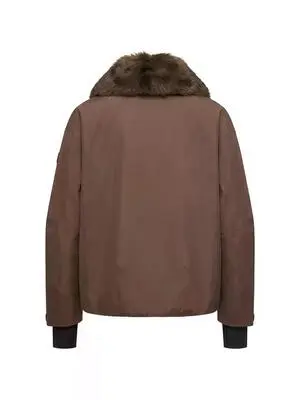 Moncler Caurel Shearling-collar Insulated Ski Jacket