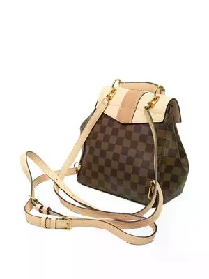 LOUIS VUITTON 2020 Damier Ebene Clapton Backpack