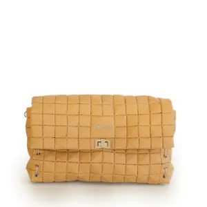 MONADE Clutch Bag Matte Dune - Brown
