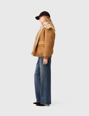 Maje Shearling Jacket