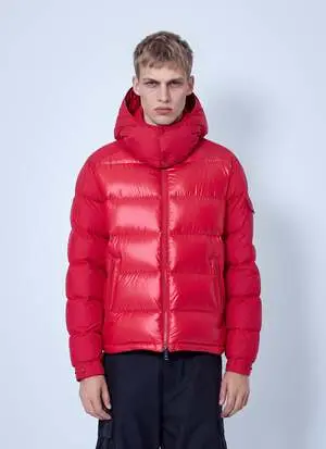 Moncler Maya Hooded Short Down Jacket