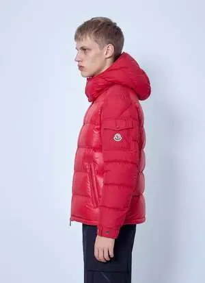 Moncler Maya Hooded Short Down Jacket