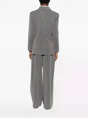 CARLA G. Double-breasted Peak-lapel Blazer