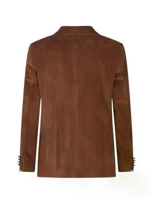 Canali Capri Double-breasted Corduroy Blazer