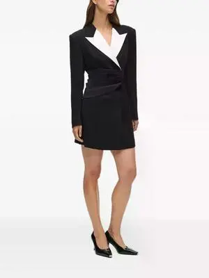 Karl Lagerfeld Contrast-lapel Blazer Dress