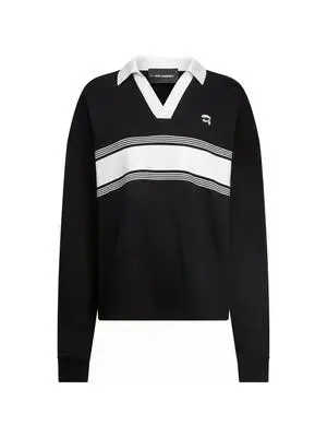 Karl Lagerfeld Ikon Sweatshirt - Black