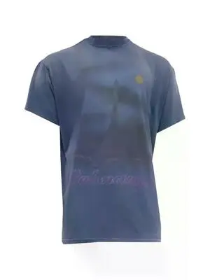 Balenciaga Paris Moon T-shirt - Blue