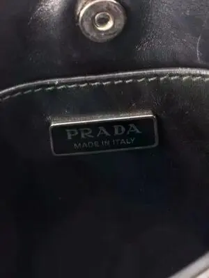 Prada Cleo Shoulder Bag Spazzolato Leather Medium Hobo Bag