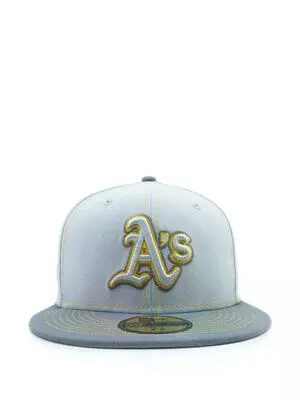 New Era 59fifty Logo-embroidered Cap - Grey