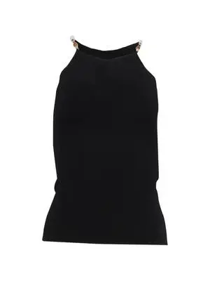 Maje Beaded Strap Tank Top