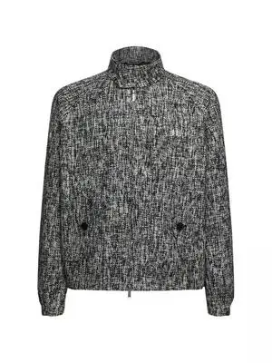 Karl Lagerfeld Bouclé Jacket - Black