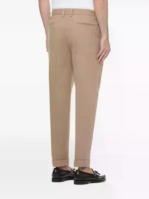 DEVORE INCIPIT Pleated Turn-up Trousers
