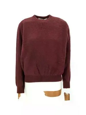 EMMA E GAIA Brushed-knit Sweater - Red