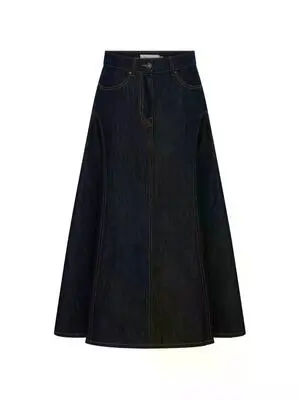 Anna Quan Judd Panelled Skirt - Blue