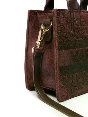MARC ELLIS Small Sophie Logo-embroidered Mini Bag