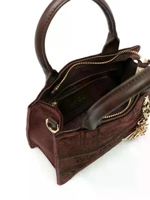 MARC ELLIS Small Sophie Logo-embroidered Mini Bag
