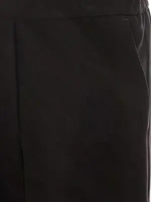 RUE DU BAC Elasticated Wide-leg Trousers