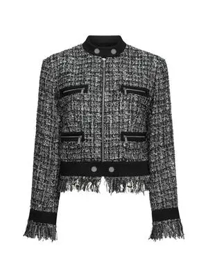 Karl Lagerfeld Fringed-edges Jacket