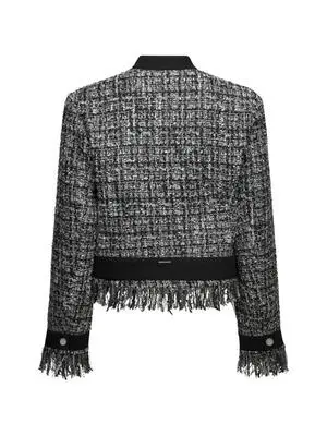 Karl Lagerfeld Fringed-edges Jacket