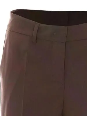 RUE DU BAC Straight-leg Trousers - Brown