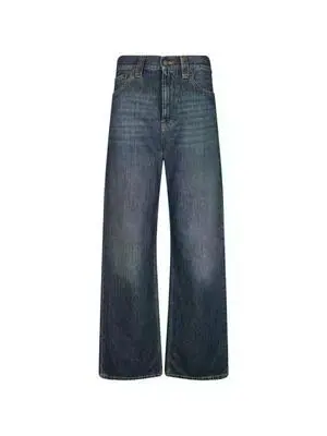 DARKPARK Lexie Faded Wide-leg Jeans - Blue