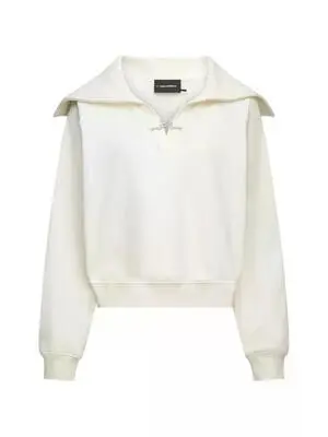 Karl Lagerfeld Wide-collar Sweater - Neutrals