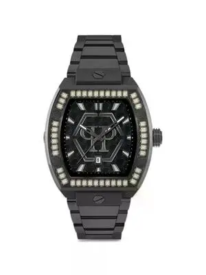 Philipp Plein Hexagon Phantom 44mm Watch - Black